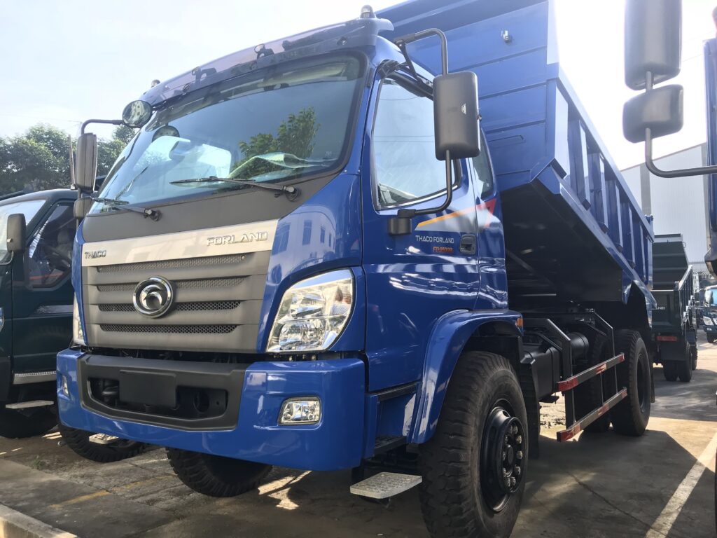Xe ben Thaco Forland FD850 4WD, 2 cấp thách thức mọi địa hình