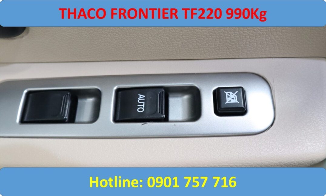 Giá xe Thaco TF220 - Thùng dài 2m3 - Tải Trọng 990Kg