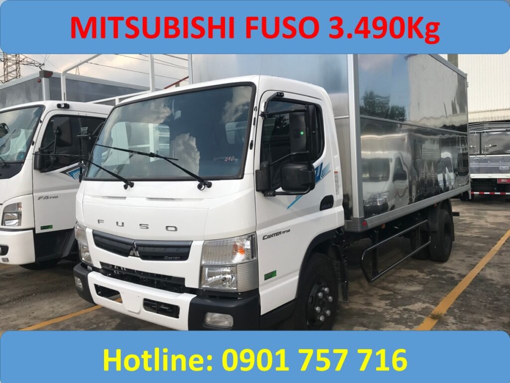 Xe Tải Mitsubishi Fuso 3.5 tấn - Thùng Kín