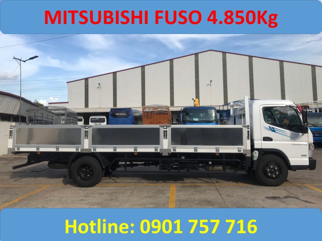 Fuso 5T Thùng Lửng - Mitsubishi Canter TF8.5L