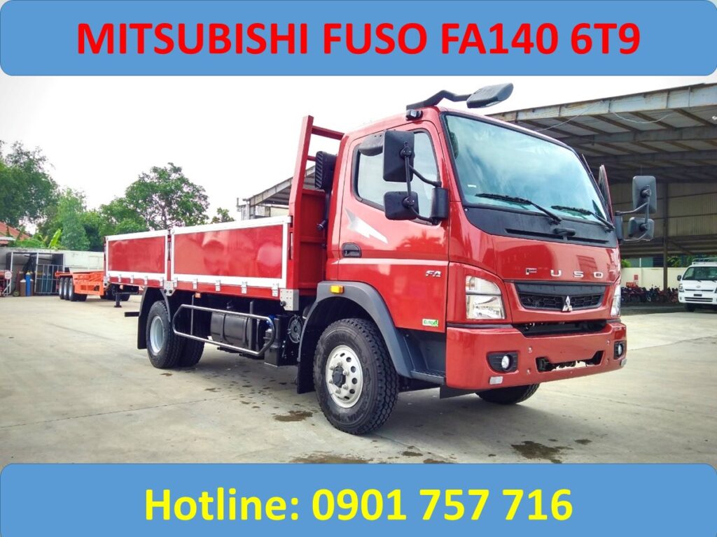 Fuso 7T Thùng Lửng - Xe tải Mitsubishi Fuso FA140 - Thùng 5m25