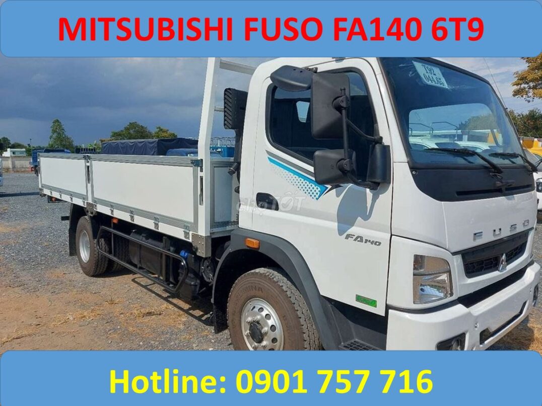 Fuso 7T Thùng Lửng - Xe tải Mitsubishi Fuso FA140 - Thùng 5m25