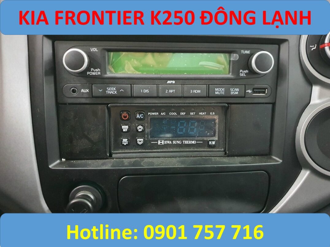 GIÁ XE KIA K250 THÙNG ĐÔNG LẠNH