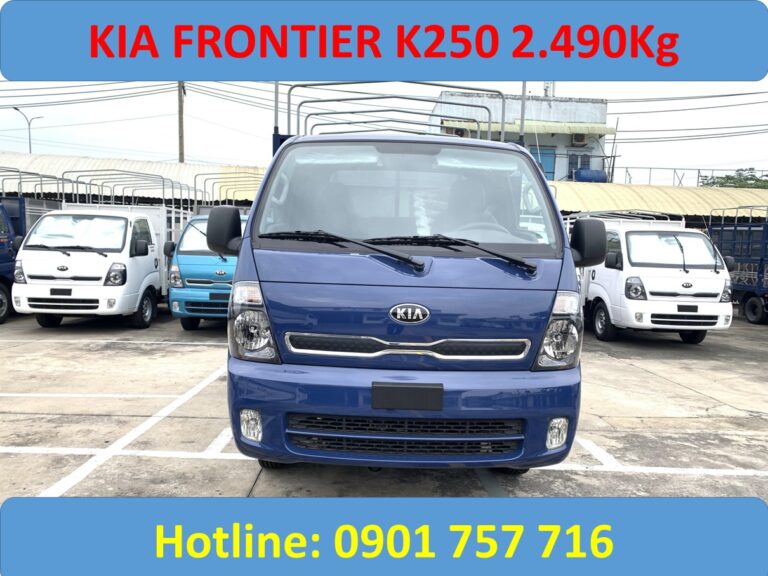 KIA FRONTIER K250 - Thông số kỹ thuật - Thùng Mui Bạt 3 Bửng