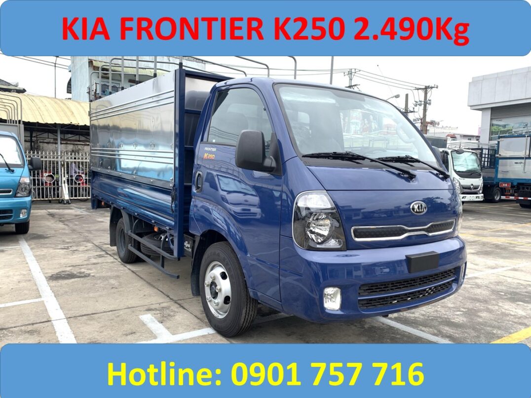KIA FRONTIER K250 - Thông số kỹ thuật - Thùng Mui Bạt 3 Bửng